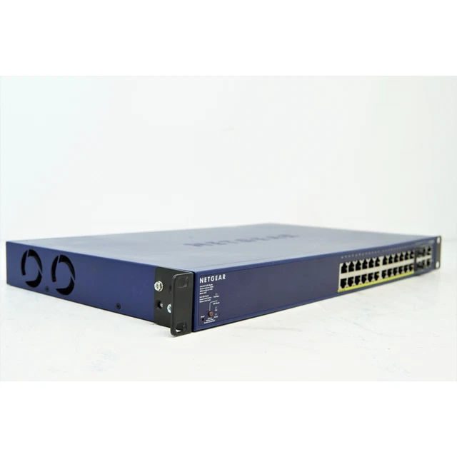 NETGEAR PROSAFE 24+4 Smart Switch with PoE FS728TPv2 $11.88 - PicClick