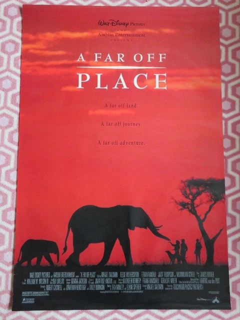 A FAR OFF Place Us One Sheet Rolled Poster Disney 1993 £12.34 - PicClick UK