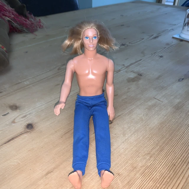 VINTAGE 60S KEN doll Barbie boyfriend Ken Malaysia 1968 Rare Blonde ...