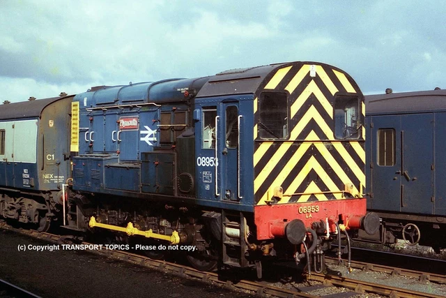 UK RAILWAY LOCOMOTIVE PHOTOGRAPH CLASS 08 SHUNTER 08953 PLYMOUTH at ...