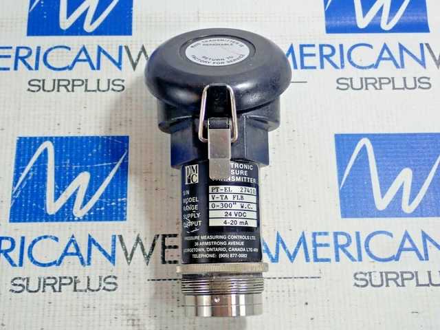 TRASMETTITORE DI PRESSIONE PMC PT-EL 27410 24VDC 4-20mA EUR 53,50 - PicClick IT