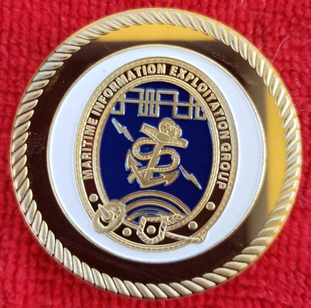 BRITISH ROYAL NAVY Maritime Group Challenge Coin (Uscg Army Usmc Us ...