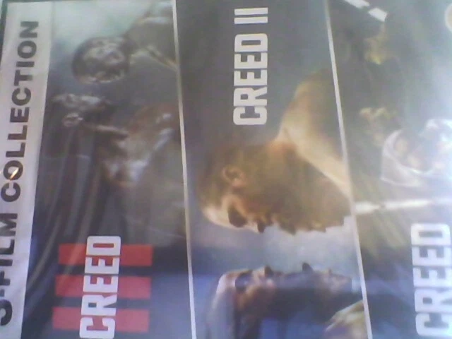 CREED 3-FILM COLLECTION [2023] (DVD) Michael B. Jordan, new not sealed ...