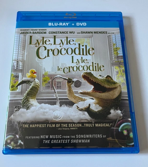 LYLE, LYLE CROCODILE Blu-ray + DVD 2022 Shawn Mendes Javier Bardem ...