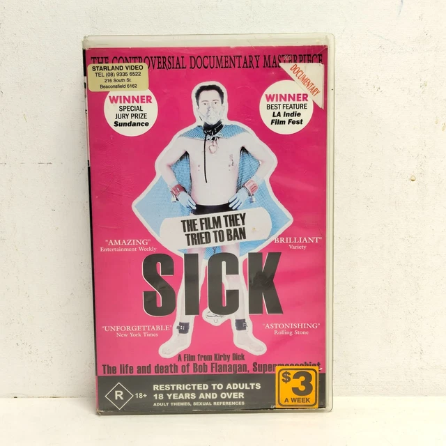 SICK (1997) - Big Box VHS Tape - Ex Rental £14.89 - PicClick UK