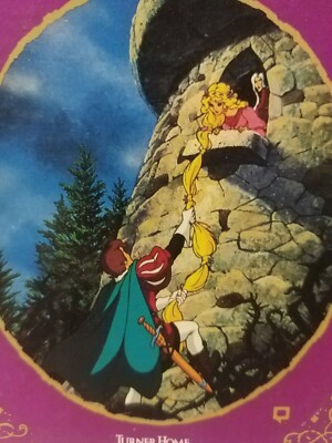 TIMELESS TALES FROM Hallmark - Rapunzel-VHS-1990-animated-Olivia Newton ...