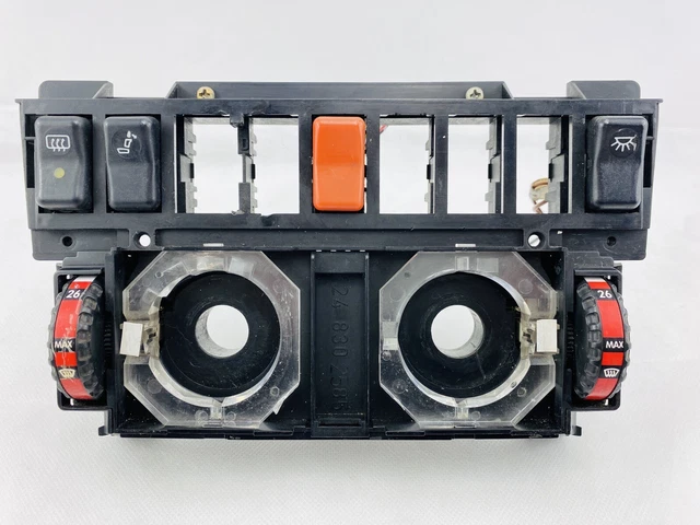 ORIGINALE MERCEDES BENZ W124 C124 Classe E interruttore pannello di controllo riscaldatore clima ...