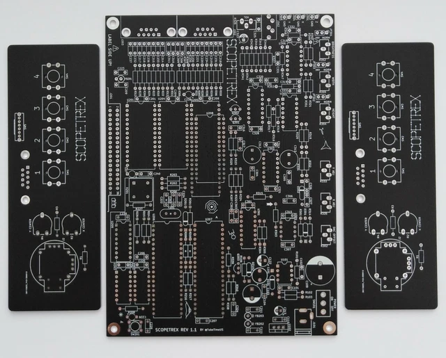 SCOPETREX OSCILLOSCOPE VECTREX rev1.1 PCB £26.39 - PicClick UK