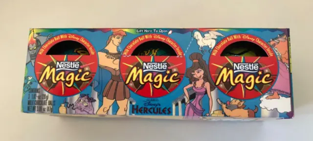 RARE VINTAGE 1996 Nestle 3 Box MAGIC MILK CHOCOLATE BALLS Disney ...