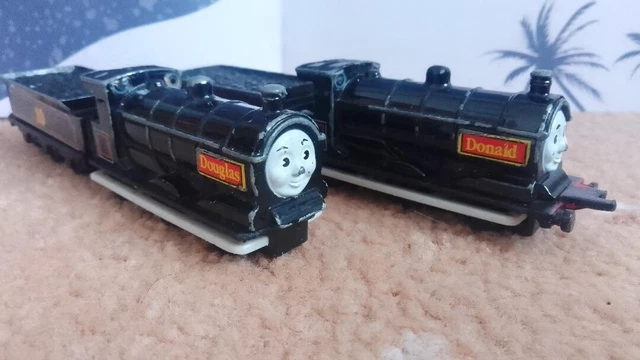 ERTL THOMAS THE Tank Engine and Friends "Donald No.9" & Douglas "10 ...