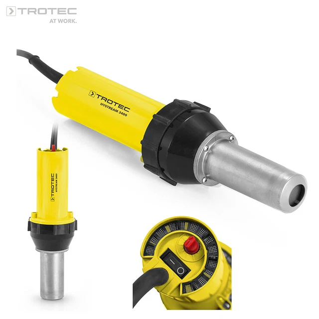TROTEC HEISSLUFTGEBLÄSE HYSTREAM 3400 | Heißluftpistole | Heißluftfön | Heizluft EUR 254,99 ...