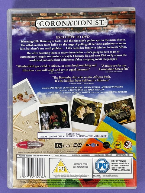 CORONATION ST., OUTAR Africa, DVD £2.49 - PicClick UK
