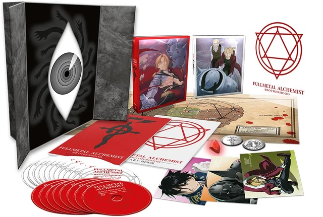 BLU-RAY FULLMETAL ALCHEMIST Brotherhood Gate Of Truth Box-Set (8 Blu ...