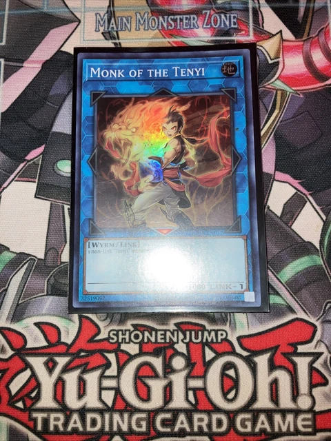 MONK OF THE Tenyi Super Rare 1er OP18-EN012 Yugioh Swordsoul EUR 3,28 ...