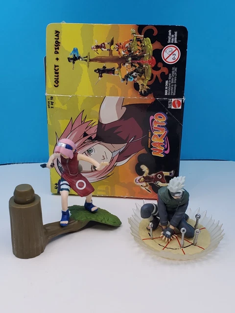 COLLECTIBLE NARUTO SERIES Sakura & Kakashi Mini Figures READ £18.86 ...