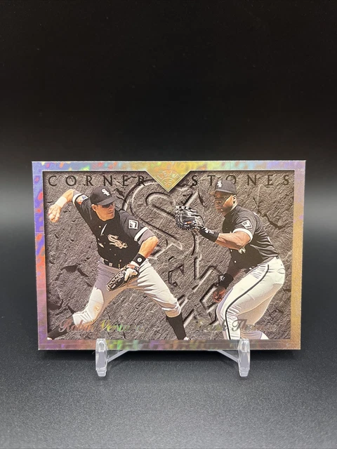 1995 LEAF CORNERSTONES Robin Ventura/Frank Thomas 1 of 6 $8.40 ...