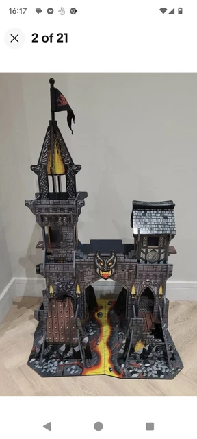 EARLY LEARNING CENTRE Dungeon Of Doom Wooden Castle Tower Knights Toy ...