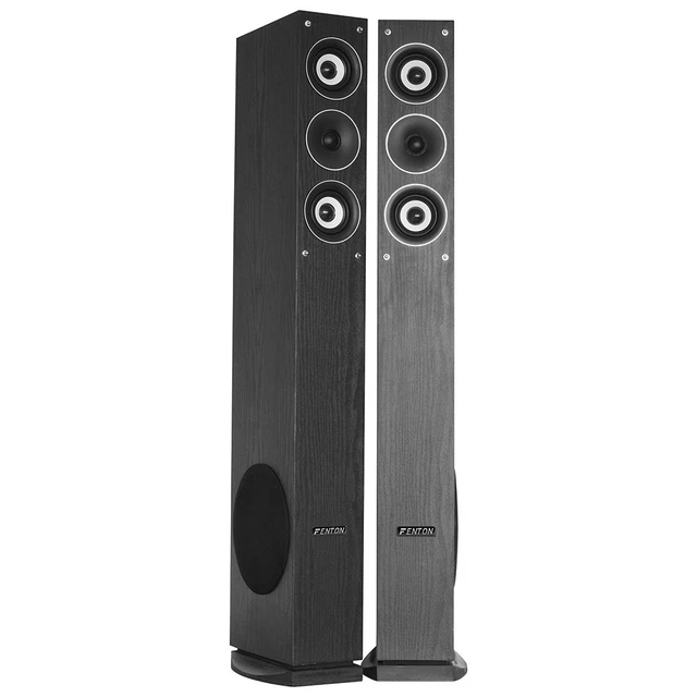 FLOOR STANDING HIFI Tower Speaker System and Bluetooth Amplifier ...