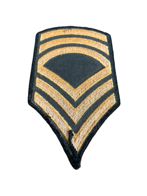 ORIGINAL VINTAGE US Army Master Sergeant Rank Insignia Patch One Only ...