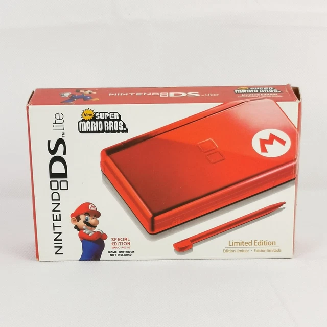 NEW SUPER MARIO Bros Nintendo DS Lite Console Red Limited Edition £199. ...
