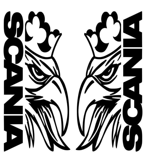 SCANIA SUPER CORNER Window Decal Sticker £10.00 - PicClick UK