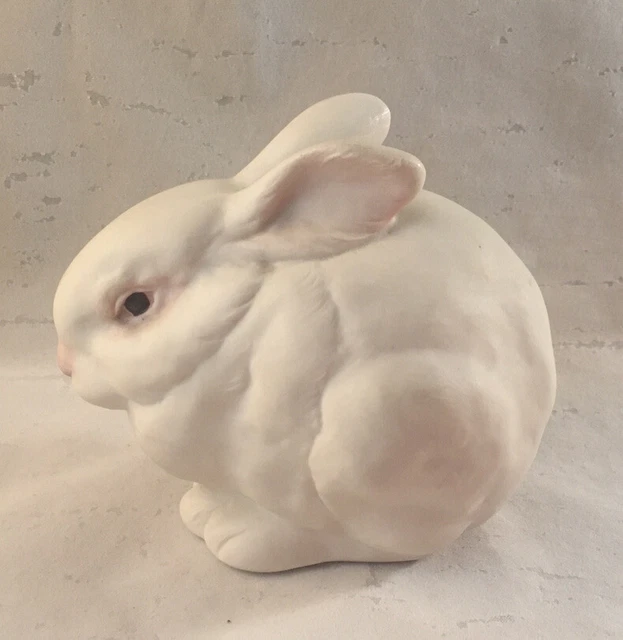 VINTAGE CYBIS BISQUE Porcelain Figure Bunny Rabbit Mr. Snowball £31.82 ...
