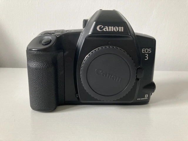 CANON EOS 3 35mm SLR Film Camera Body Only £175.00 - PicClick UK