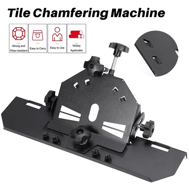 45 DEGREE CHAMFERING Tool for Angle Grinder Cutting Ceramic Tile ...
