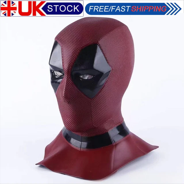 DEADPOOL 3 HELMET Full Face Mask Cosplay Unisex Halloween Accessories ...