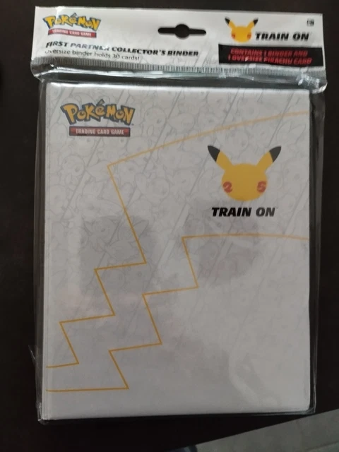 CLASSEUR PIKACHU 25 ans Pokémon - Cartes Pokémon Jumbo Neuf Scellé EUR ...