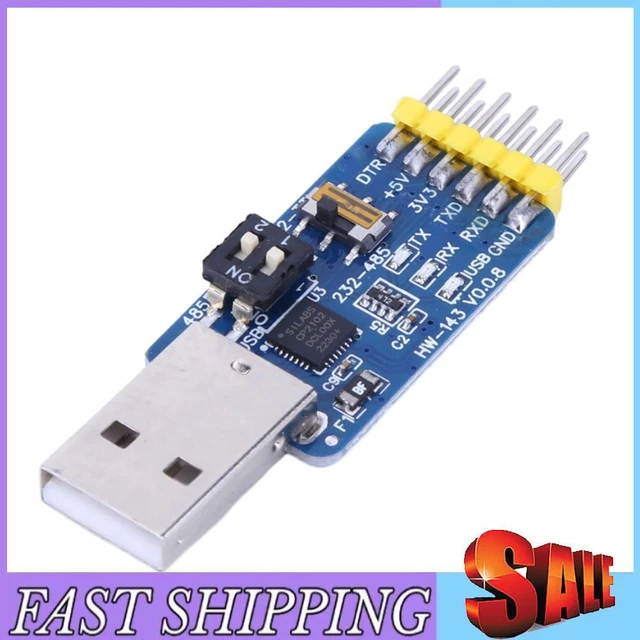 CP2102 6-IN-1 USB-UART Convert Module USB-TTL/RS485/232 TTL-RS232/485 232 To 485 £4.73 - PicClick UK