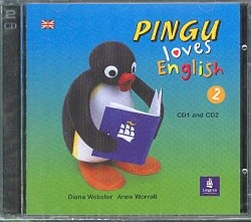 PINGU LOVES ENGLISH 2 CD1 and CD2 Anne Worrall Diana Webster EUR 7,45 ...