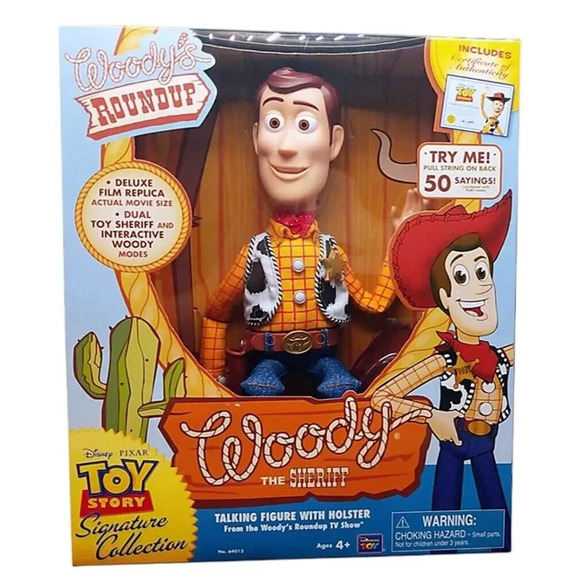 DISNEY PIXAR TOY Story HQ 16" Talking Woody Action Figure Toy Doll Gift ...