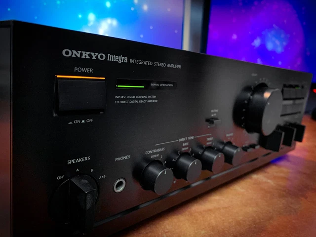 Onkyo Integra A-8190 Integrated Stereo Amplifier W/ Preouts, 53% OFF