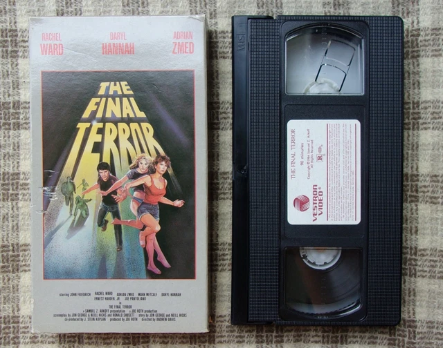 THE FINAL TERROR (1984, Vestron) Horror Slasher VHS Daryl Hannah Rachel ...
