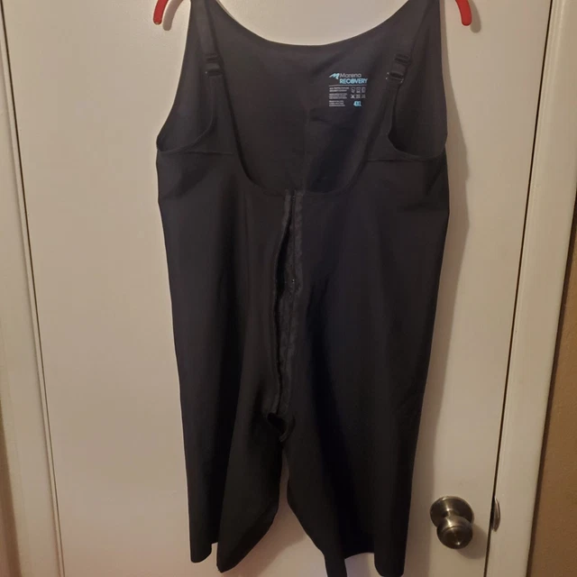 MARENA RECOVERY FULL Body Compression Garment 4XL Open-Bust Open Crotch ...