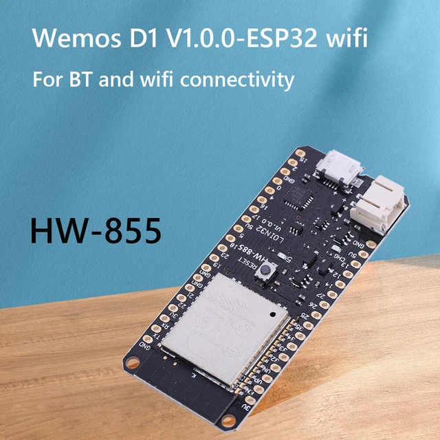 FOR WEMOS D1 V1.0.0-ESP32 Module ESP-WROOM-32 WiFi Bluetooth-Compatible Module A EUR 11,42 ...