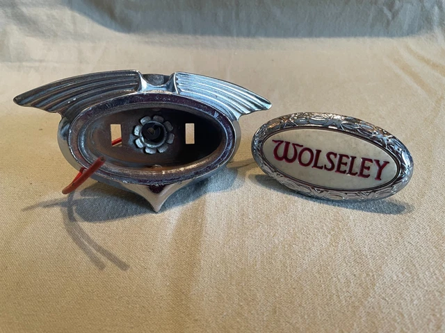 VINTAGE CLASSIC CAR Wolseley Hornet light up Grille Badge Missing ...