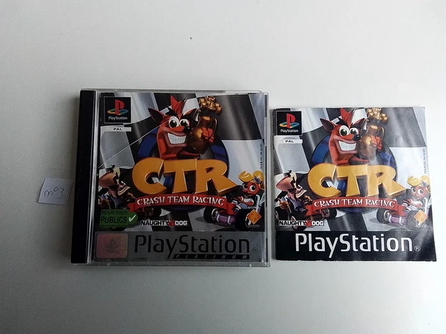 CTR CRASH TEAM Racing sur Playstation PS1 et PS2 !!!! EUR 34,99 ...