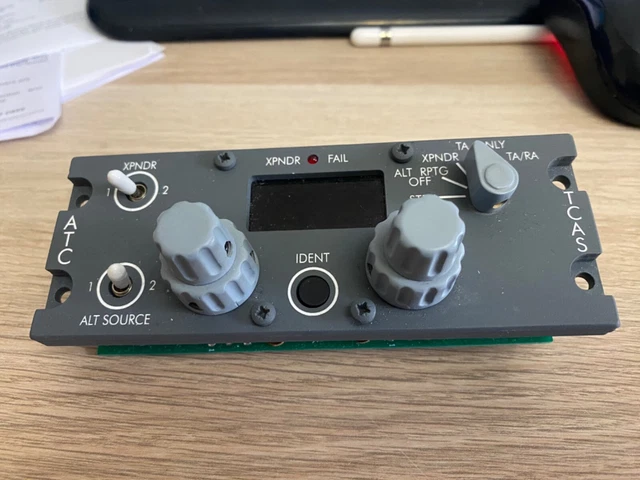 OPENCOCKPITS TRANSPONDER BOEING 737 Home cockpit flight simulator £21. ...