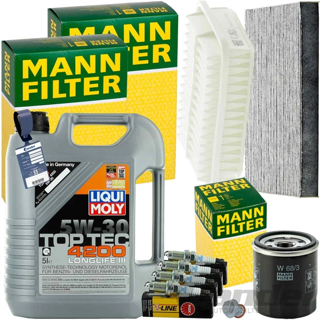 MANN KIT DIAGNOSI Auto+ 5L Liqui Moly 5W-30 Olio Adatto per Toyota Avensis EUR 113,93 - PicClick FR