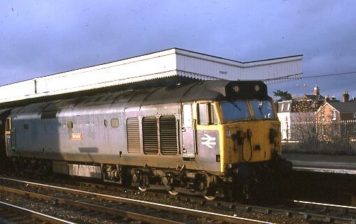 ORIGINAL COLOUR SLIDE of 50014 BR class 50 diesel loco £2.50 - PicClick UK