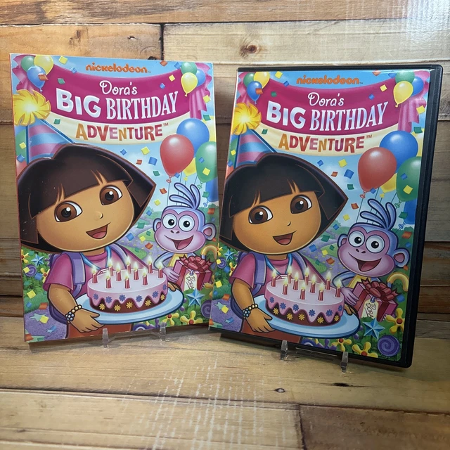 DORA THE EXPLORER Big Birthday Adventure DVD (Used) Nickelodeon With ...