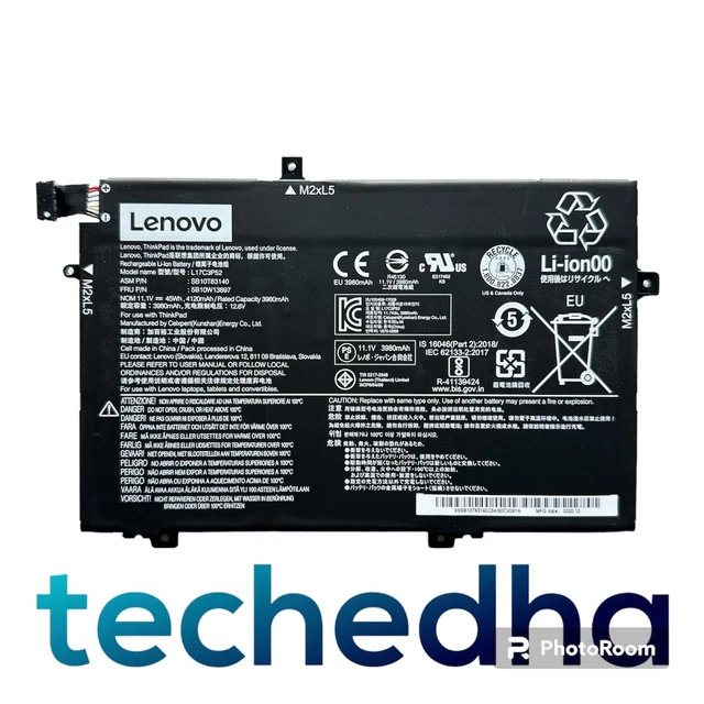 LENOVO THINKPAD L14 Gen 1 Genuine OEM Laptop Battery L17C3P52 £18.95 ...
