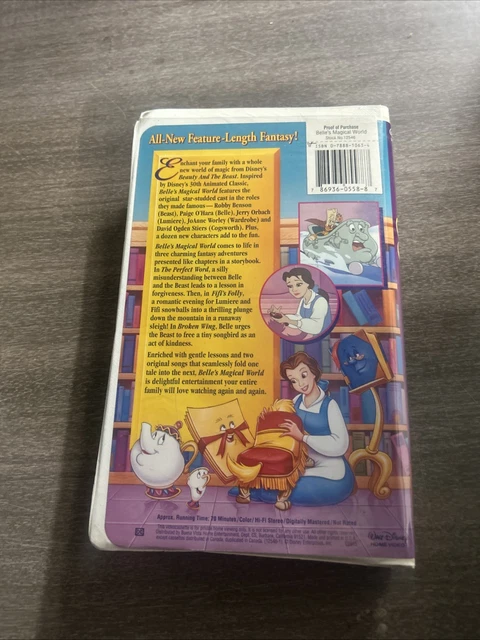BEAUTY AND THE Beast: Belles Magical World (VHS, 1998) £6.30 - PicClick UK