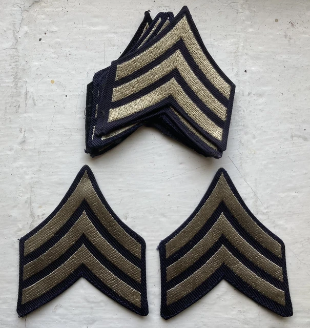 WW2 US ARMY Sergeant Rank Stripes Pair American Original £24.99 ...