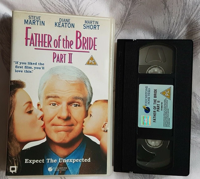 FATHER OF THE BRIDE part 2 (VHS) BIG BOX - Steve Martin + Martin Short ...