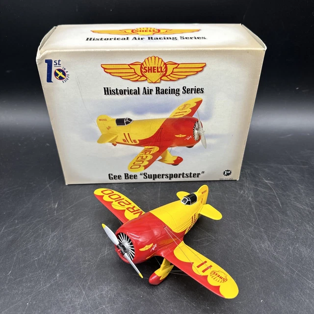 SHELL HISTORICAL AIR Racing Series GEE BEE SUPERSPORTSTER 1st in Series ...
