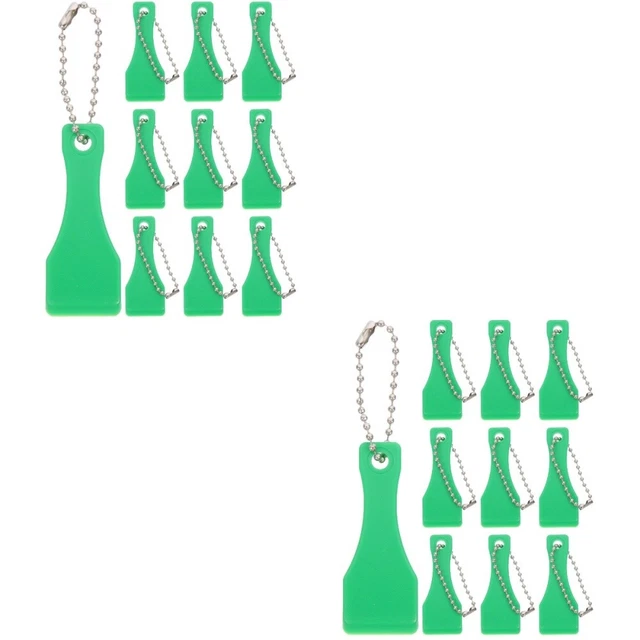 2 PIECES PLASTIC Card Scraper Ticket Scratcher Tool Scratch-off ...