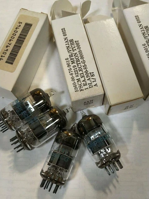 JAN 6922 (6DJ8/ECC88)PHILIPS ECG-USA Vacuum Tube $217.58 - PicClick CA